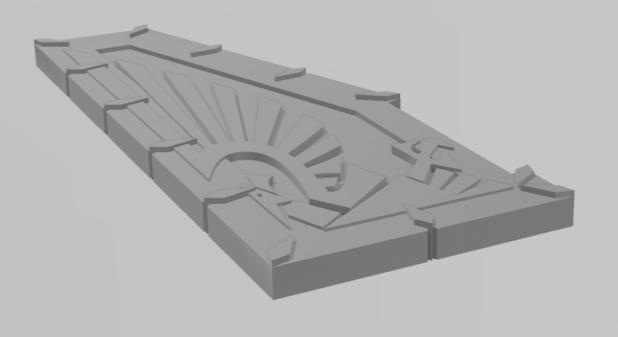 📏 measuring ruler 40k battle gauge・ STL File for ・Cults