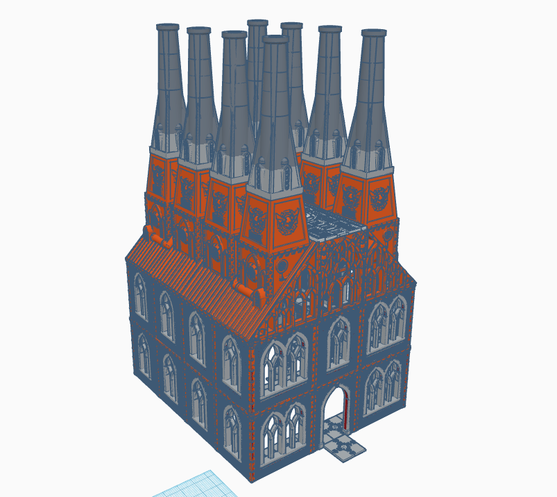 Archivo STL Fábrica de 40k ⚔ ・Modelo de impresora 3D para descargar・Cults