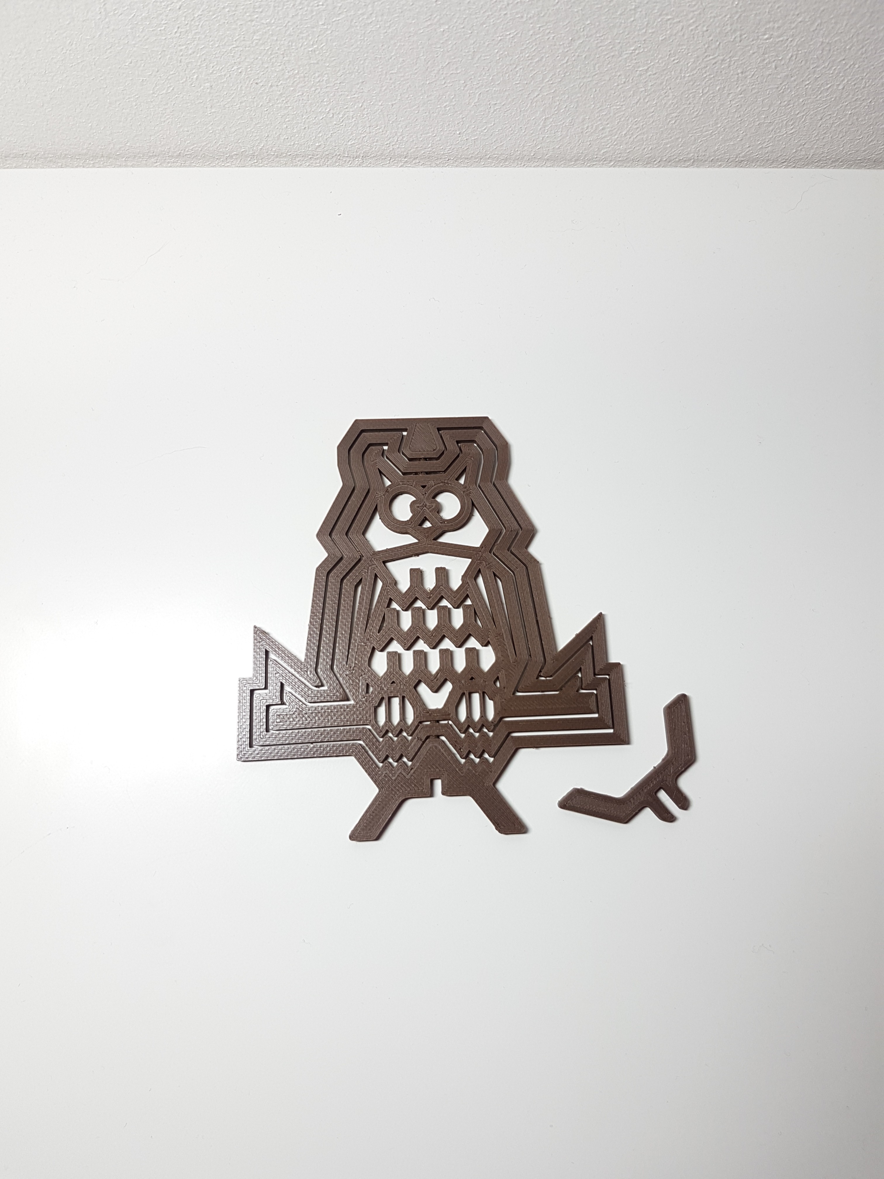 🦉 Dizzy owl - spinning owl table top decoration・Free STL File for ・Cults