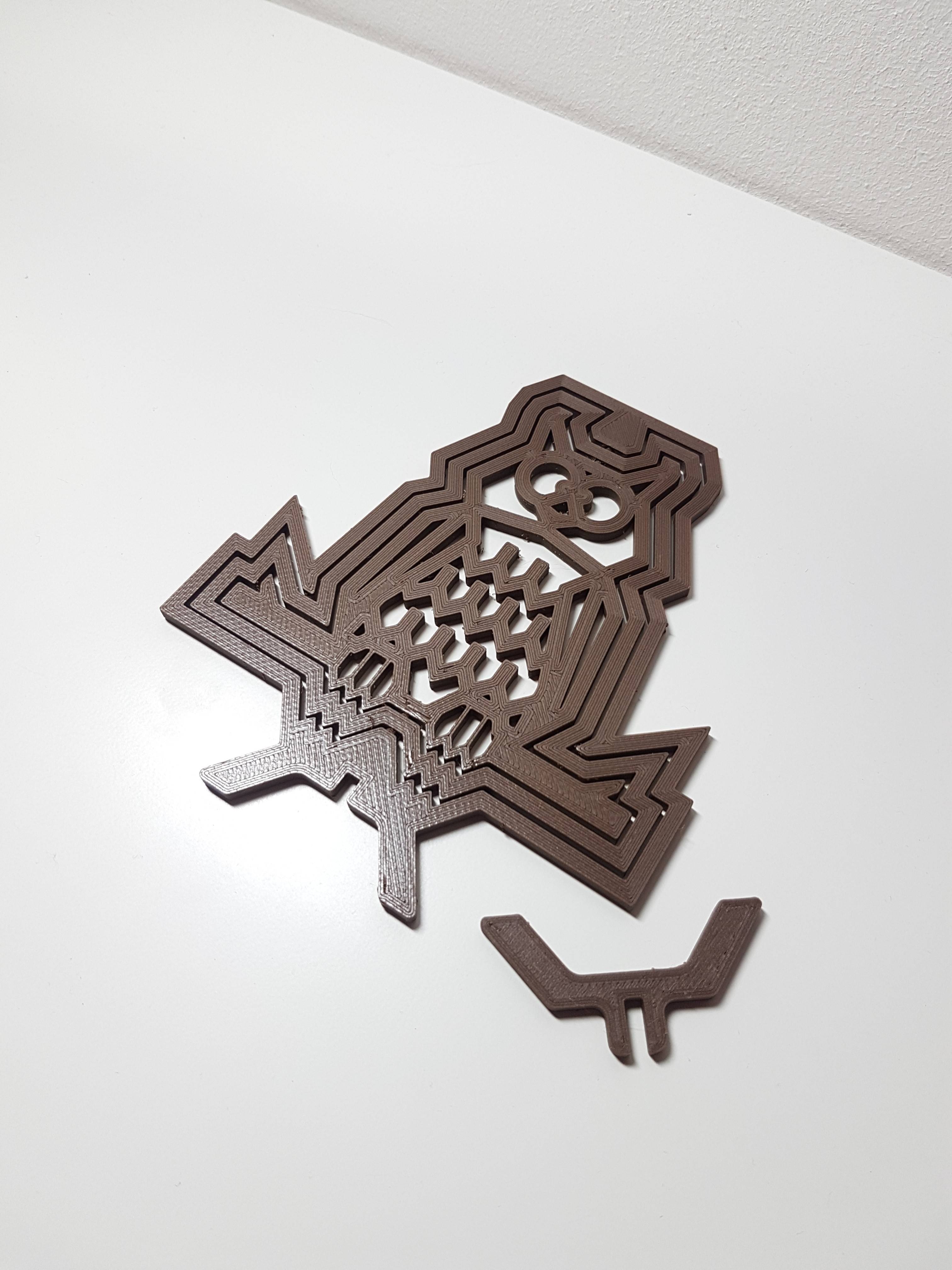 🦉 Dizzy owl - spinning owl table top decoration・Free STL File for ・Cults