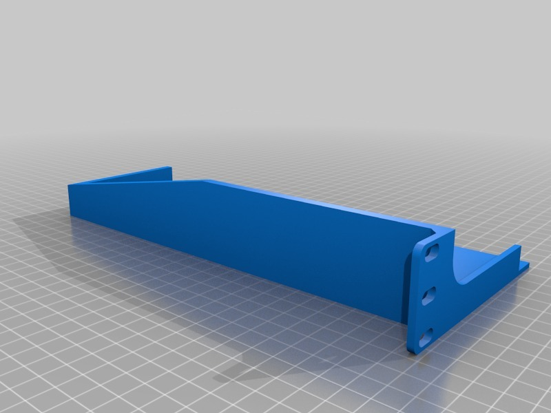 🍽️ 19" 1U Rack Mount Shelf・Free STL File for ・Cults