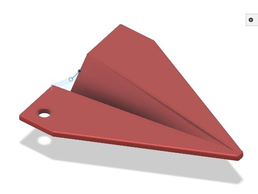 STL file Paper plane keychain - Paper plane keychain 🛩️ ・3D printing ...