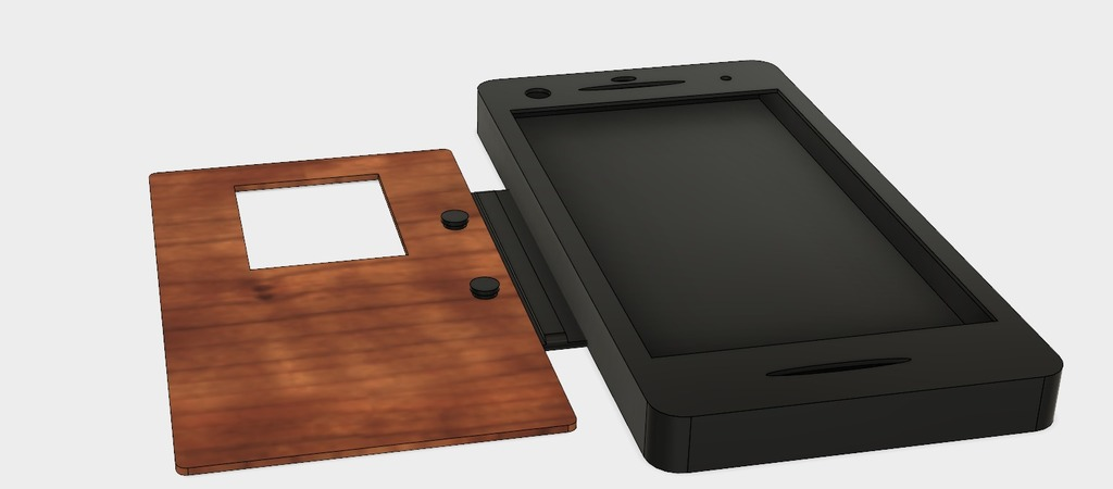 📞 Phone case with changeable face・Archivo 3D Gratis para ・Cults