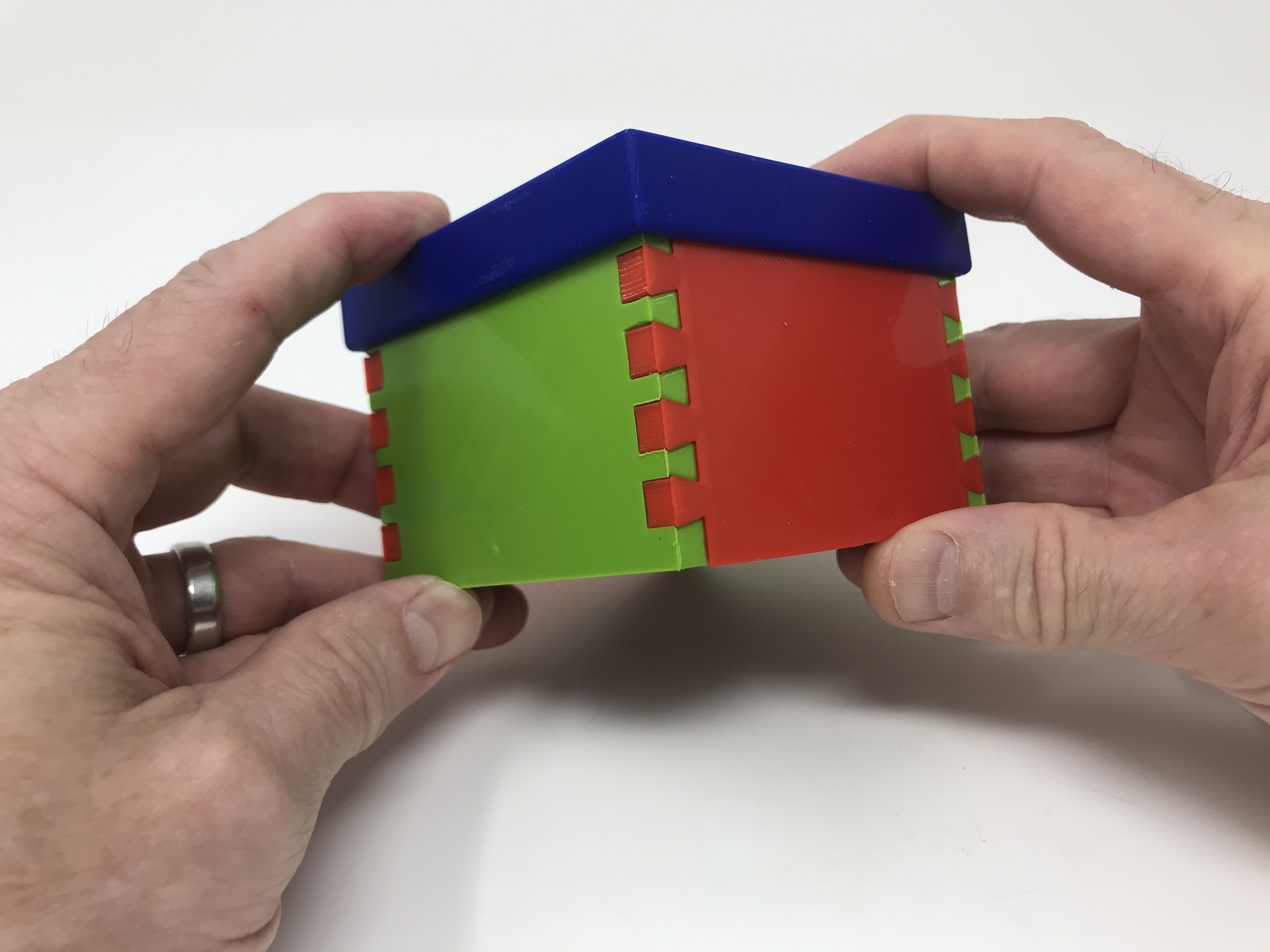 📦 Simple Secret Box V: Gift Box Edition・Free STL File for ・Cults