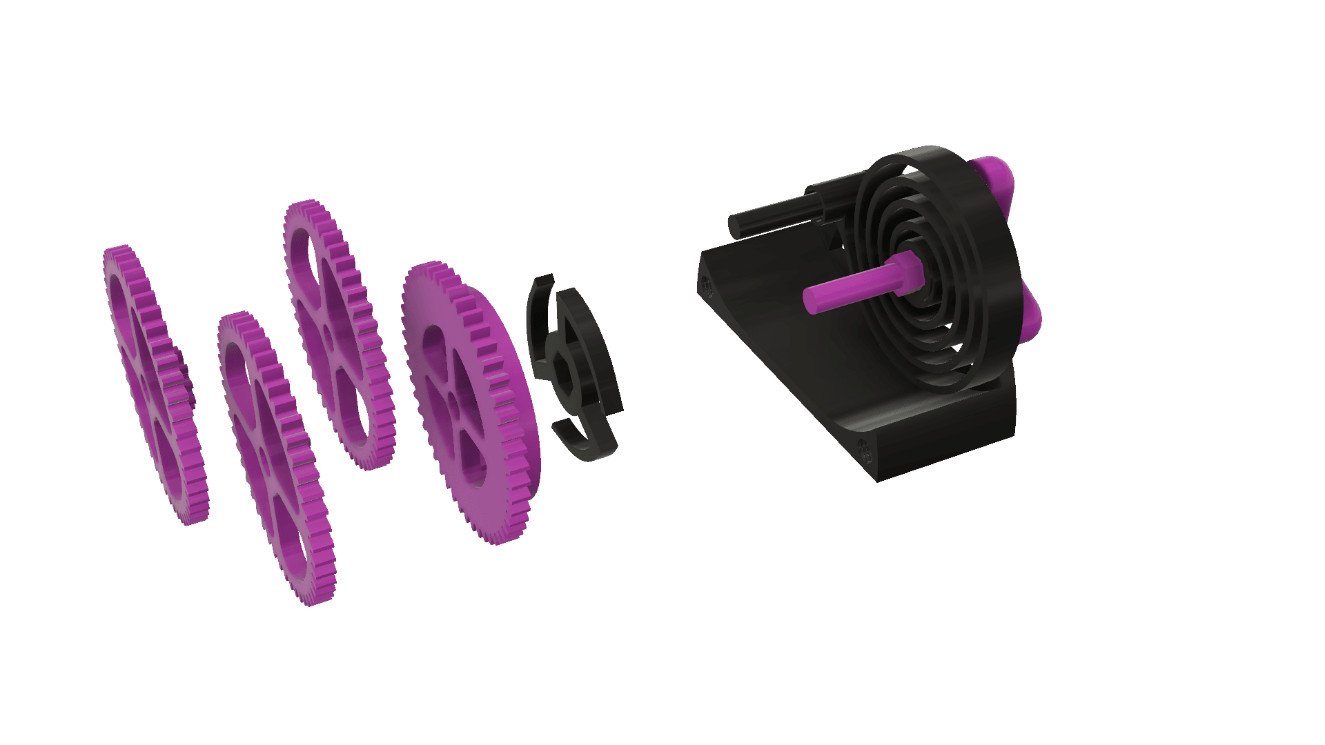 Free STL file PLA Spring Motor Demonstrator 2 📱 ・3D printer design to ...