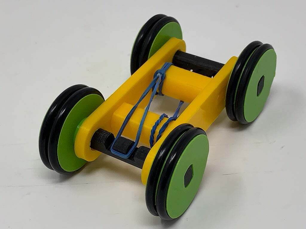 🚗 Designing a Simple 3D Printed Rubber Band Car Using Autodesk Fusion ...