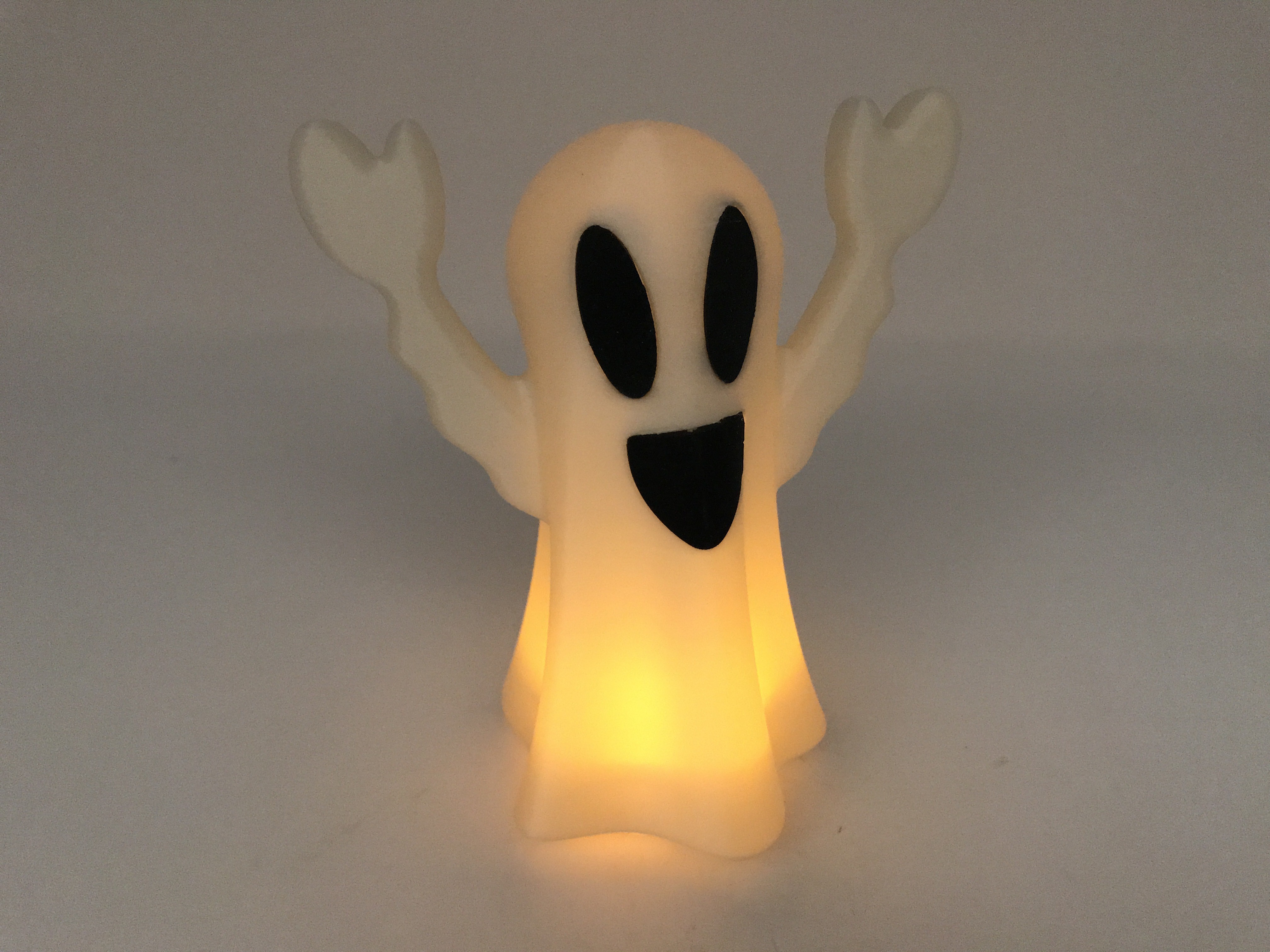 🫖 Tea Light Ghost Lamp・Free STL File for ・Cults