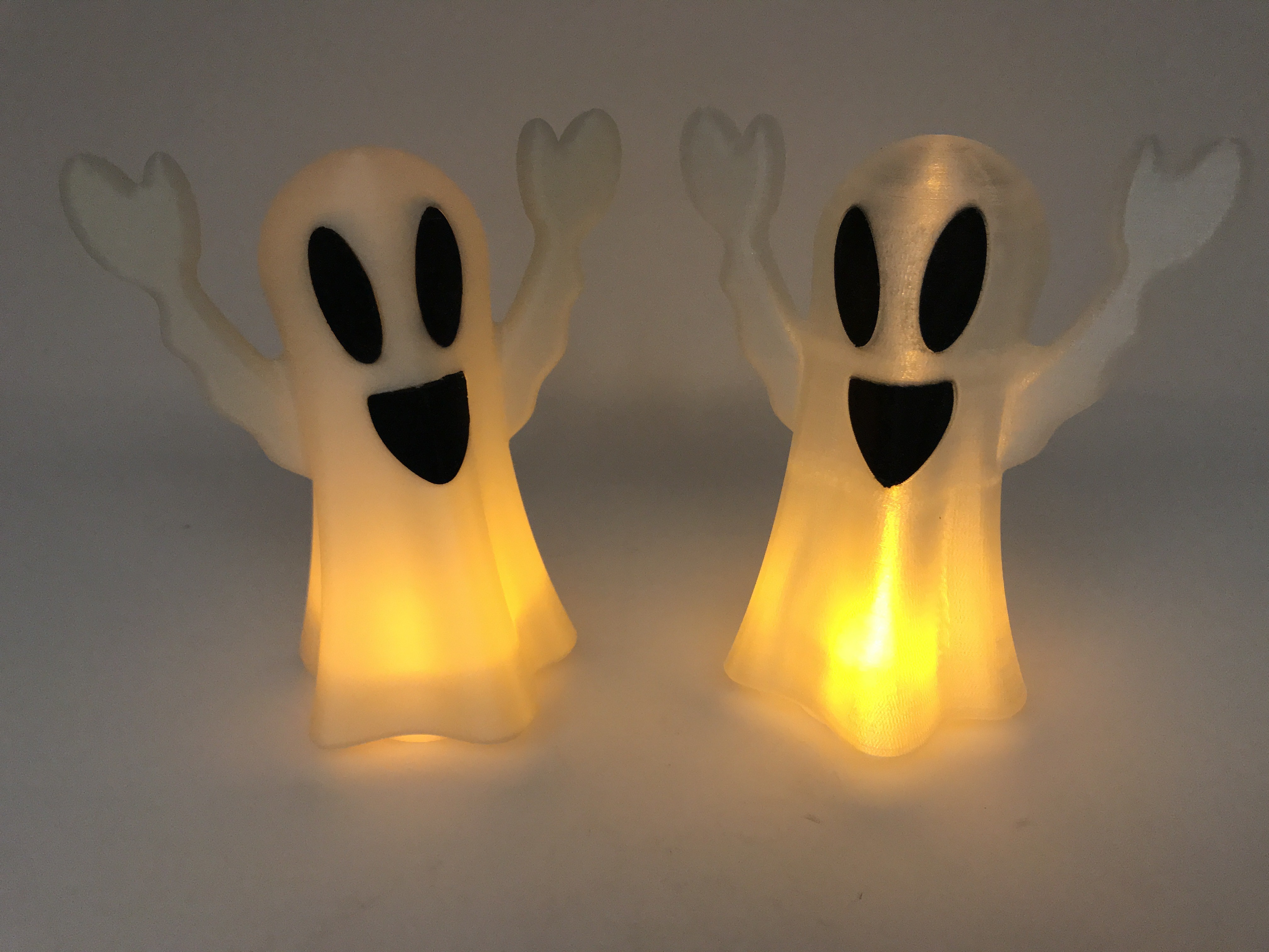 🫖 Tea Light Ghost Lamp・Free STL File for ・Cults