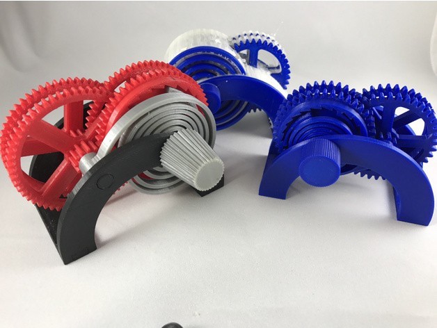 Free STL file PLA / PVA Spring Motor Demonstrator 📱 ・3D printer design ...