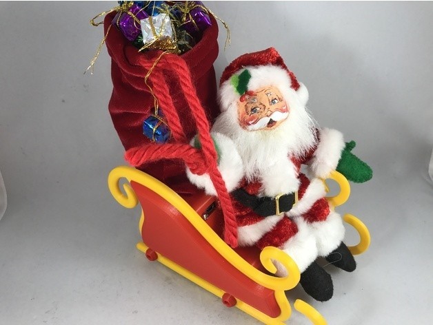 Free STL file Santa's Sleigh 🎅 ・3D printing model to download・Cults