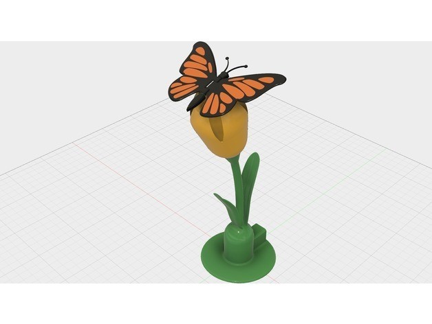 Free STL file Butterfly 🦋 ・Design to download and 3D print・Cults
