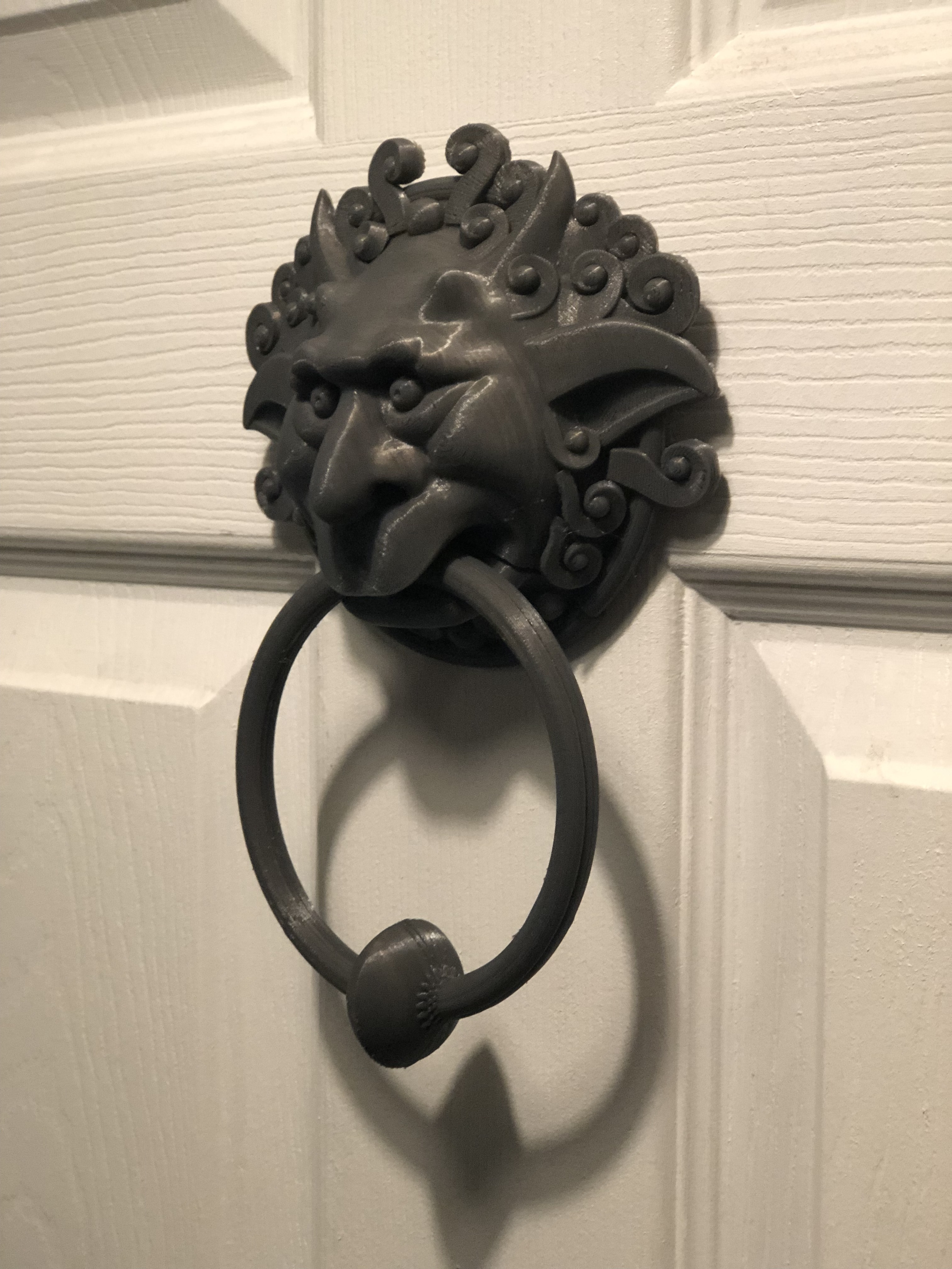 🚪 Detailed Labyrinth Door Knocker Set・ 3D File for ・Cults