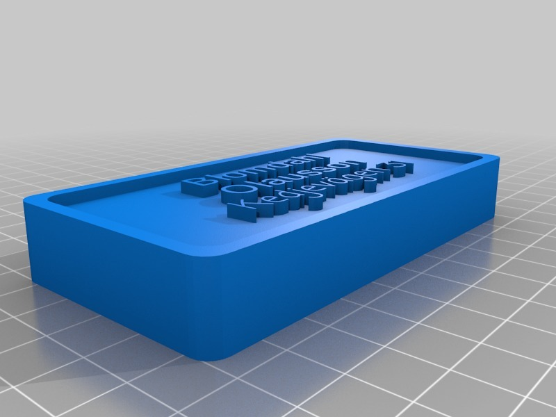Free 3D file Nameplate 🚩 ・3D printable design to download・Cults