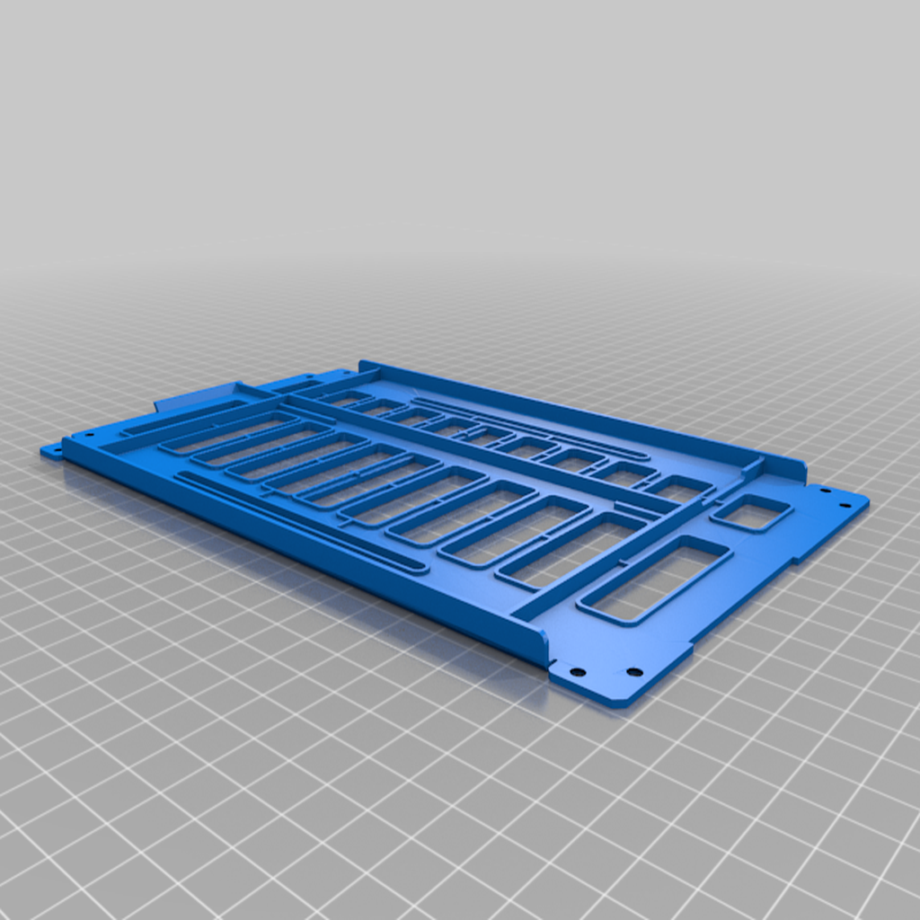 🔧 Mini-ITX PC case Extended・Free STL File for ・Cults