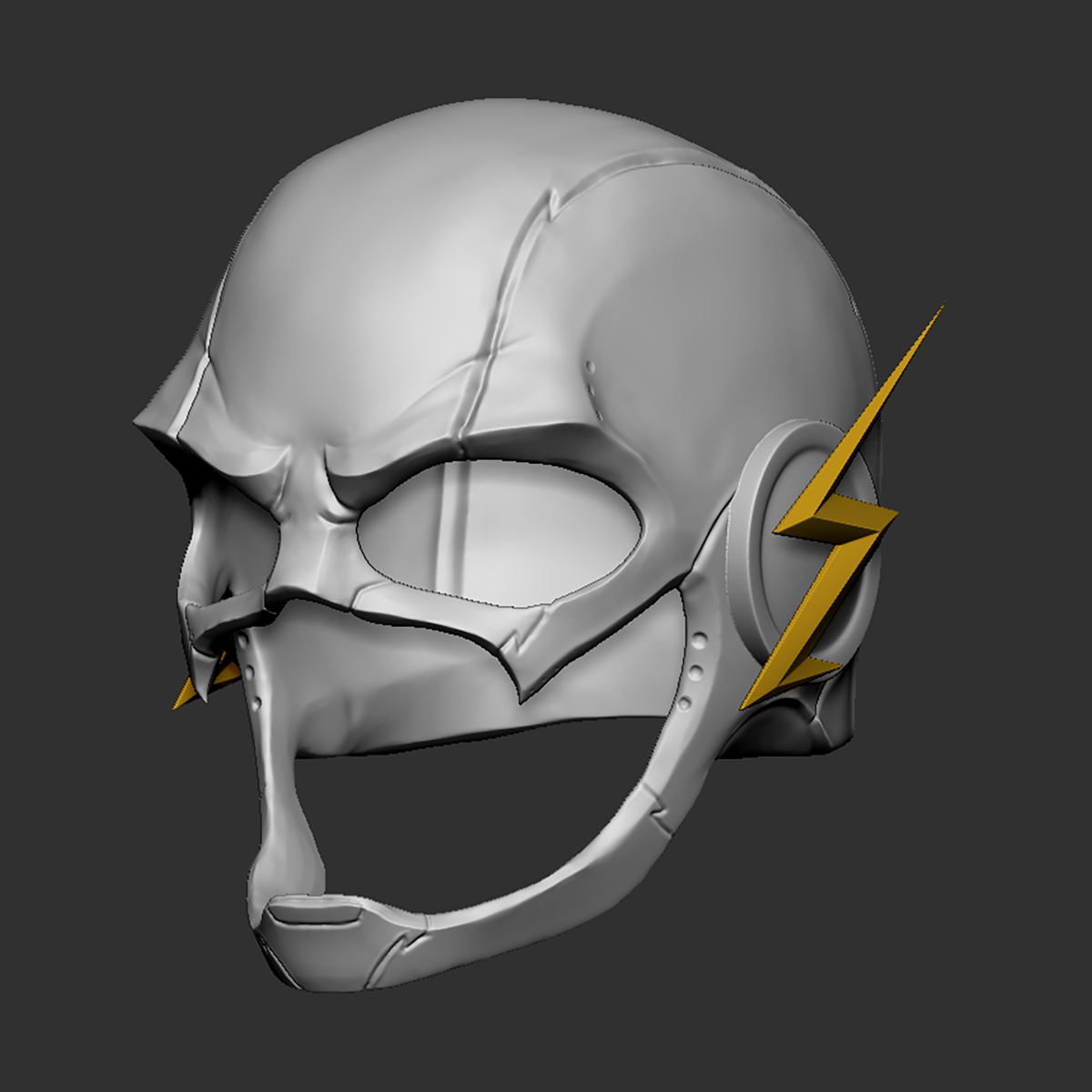 🪖 The Flash Helmet Cosplay Superhero - DC Comics Fandome・ 3D File for ...