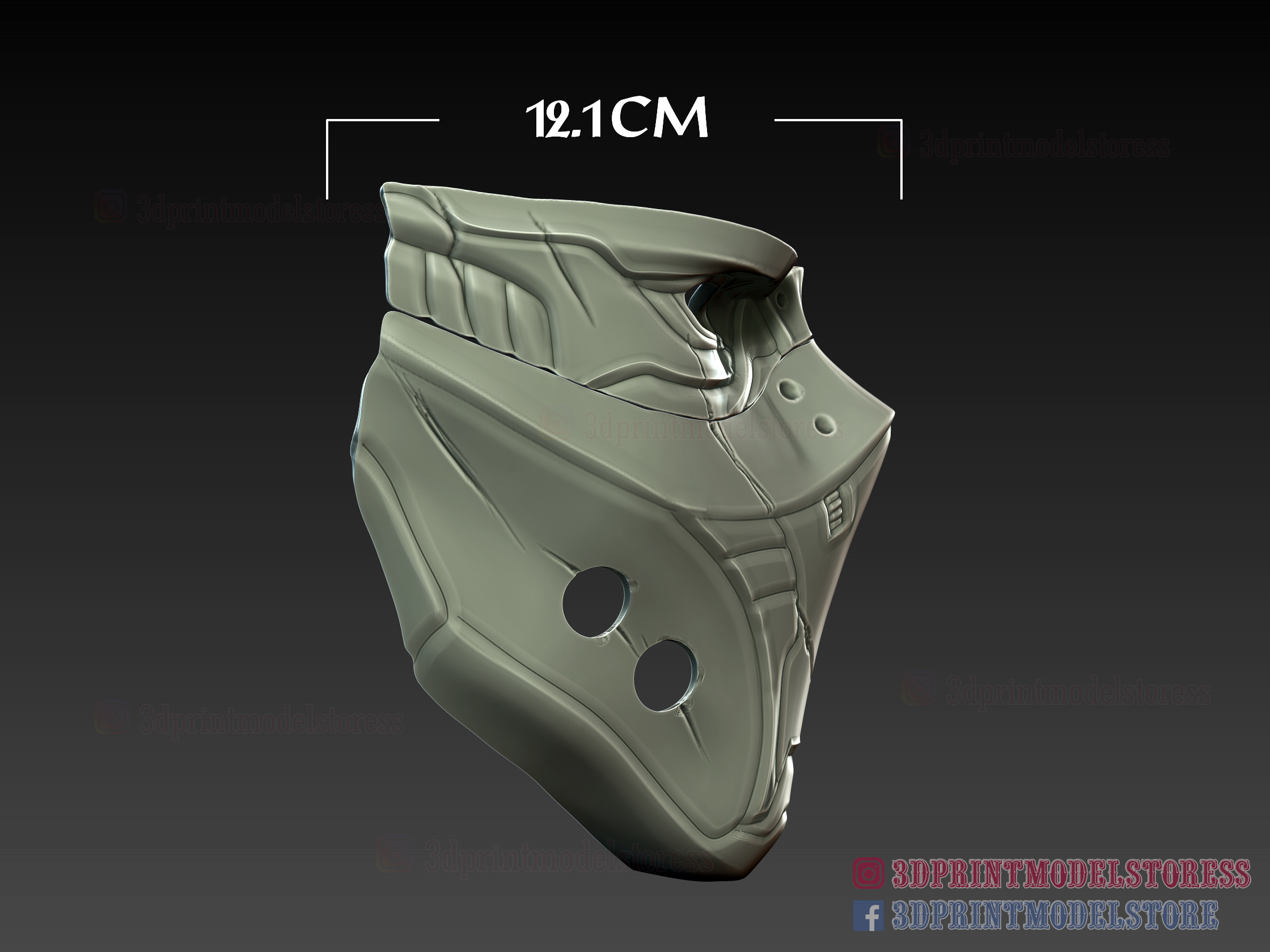 🪖 Red Hood Mask DC Comics Cosplay・ 3D File for ・Cults