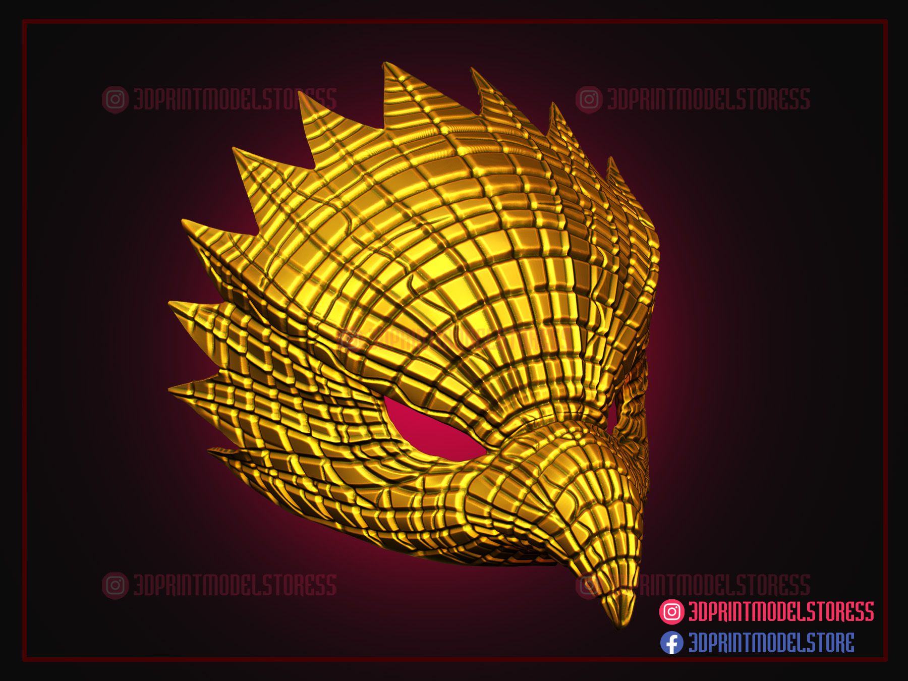 3D file Squid Game Mask - Eagle Vip Mask for Cosplay 🦑 ・3D printer ...