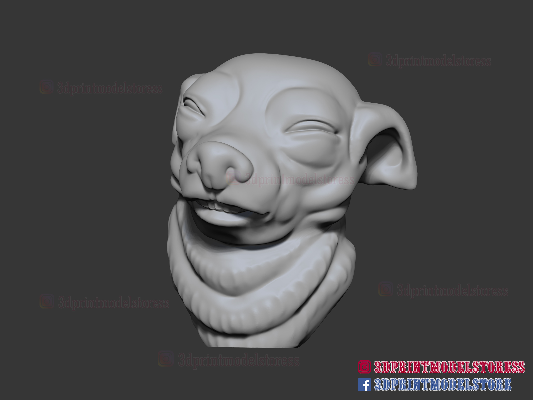 STL file THIS IS FINE !! meme ( DOG ON FIRE ) 🐕 ・3D print design to ...