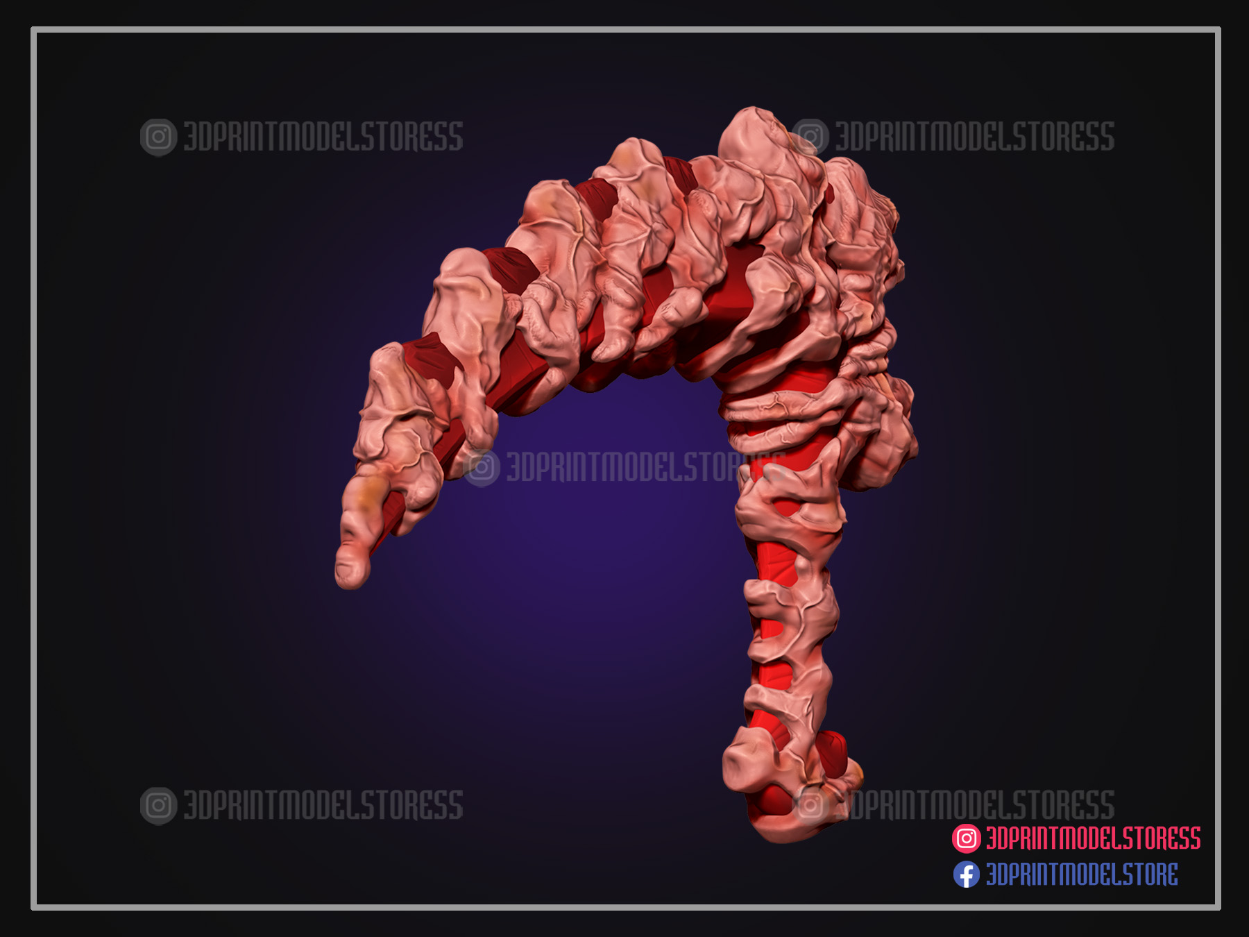 3D file Demon Slayer Kimetsu no Yaiba Gyutaro Weapon 🔫 ・3D printable ...