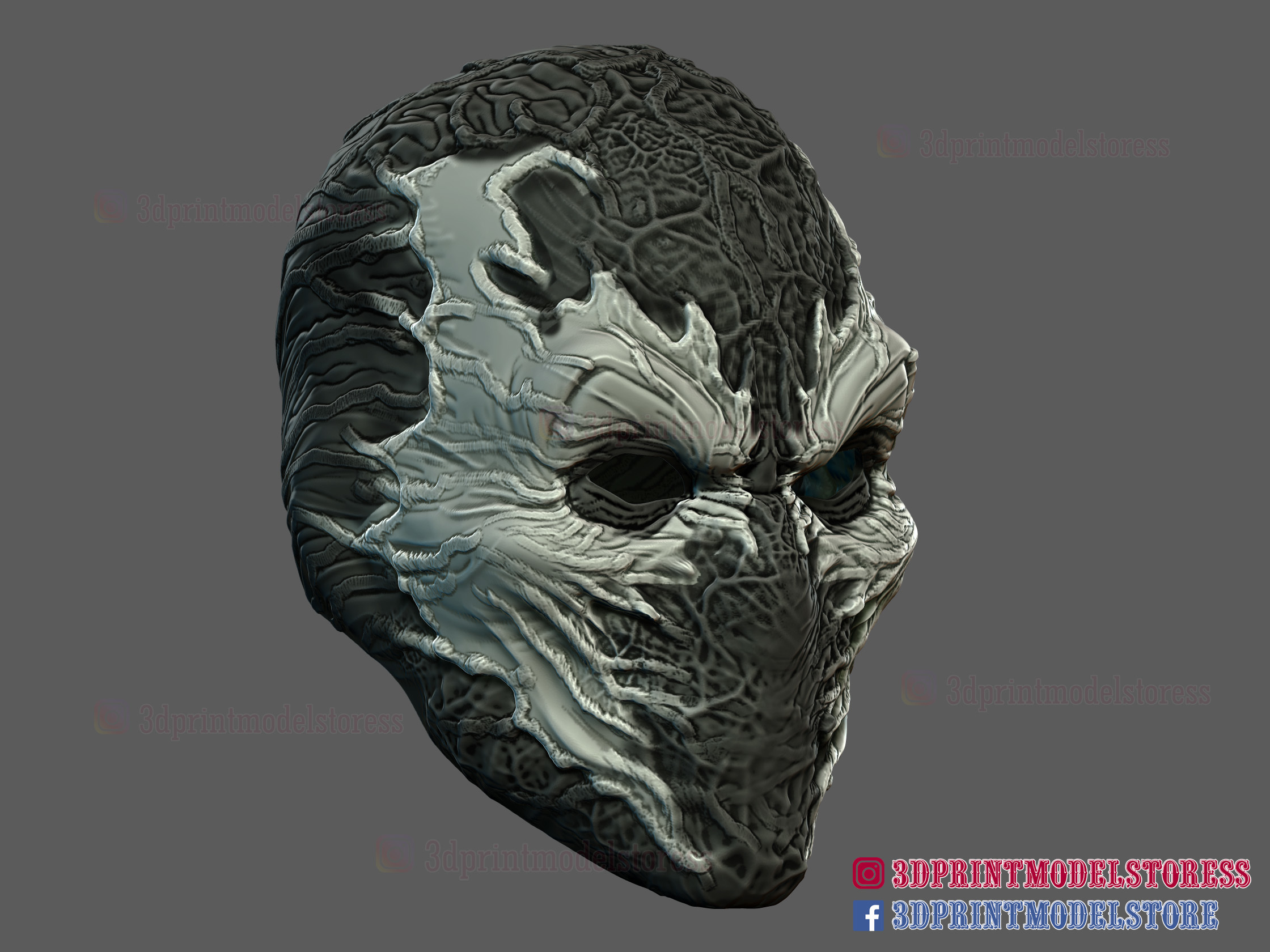 🪖 Spawn Helmet - Spawn Movie - Halloween Cosplay Mask・ 3D File for ・Cults