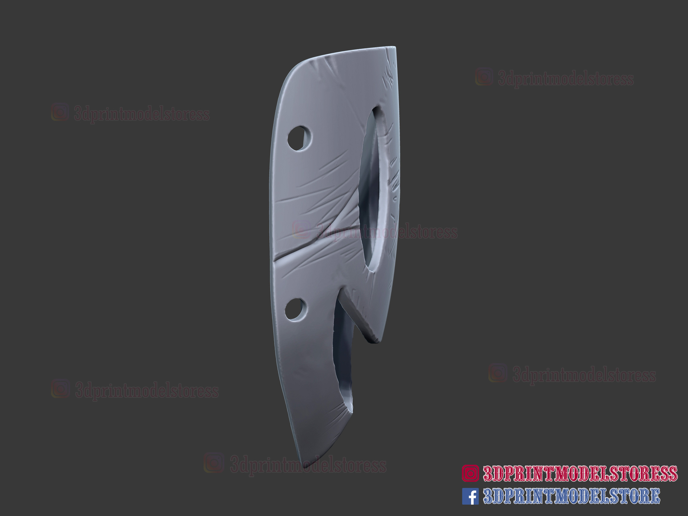 🔫 Sniper Mask Cosplay 3D print model - Tenkuu Shinpan Mask・ 3D File for ...