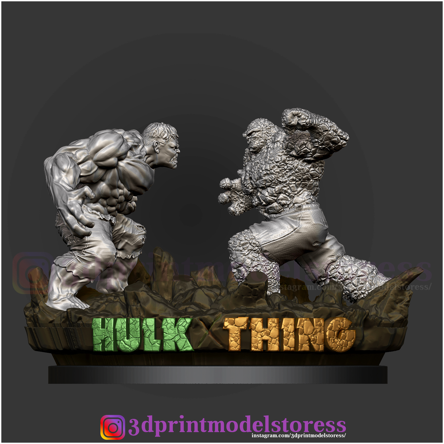 Thing V Hulk