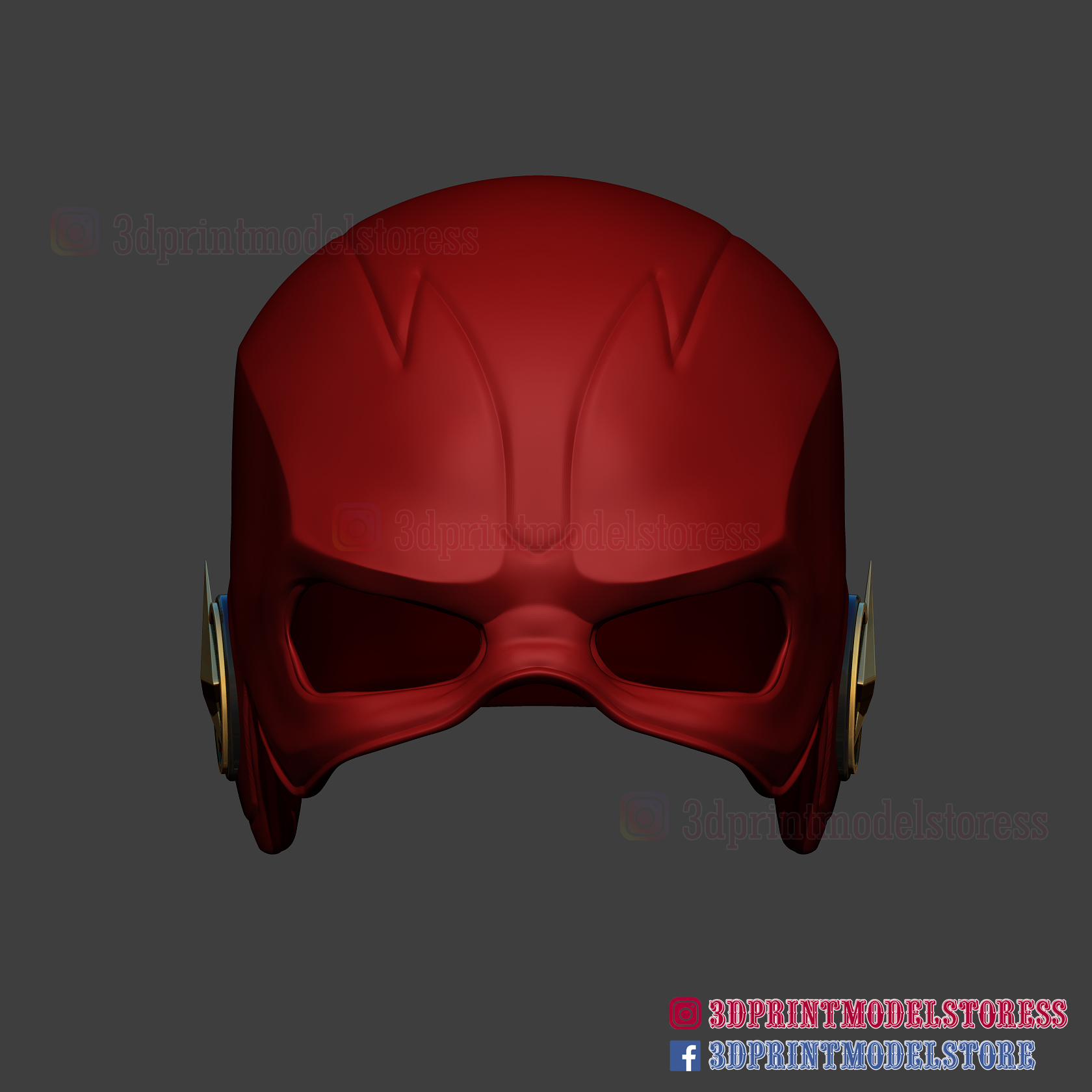 🪖 The Flash Helmet Season 5 - DC Comic Cosplay・ 3D File for ・Cults
