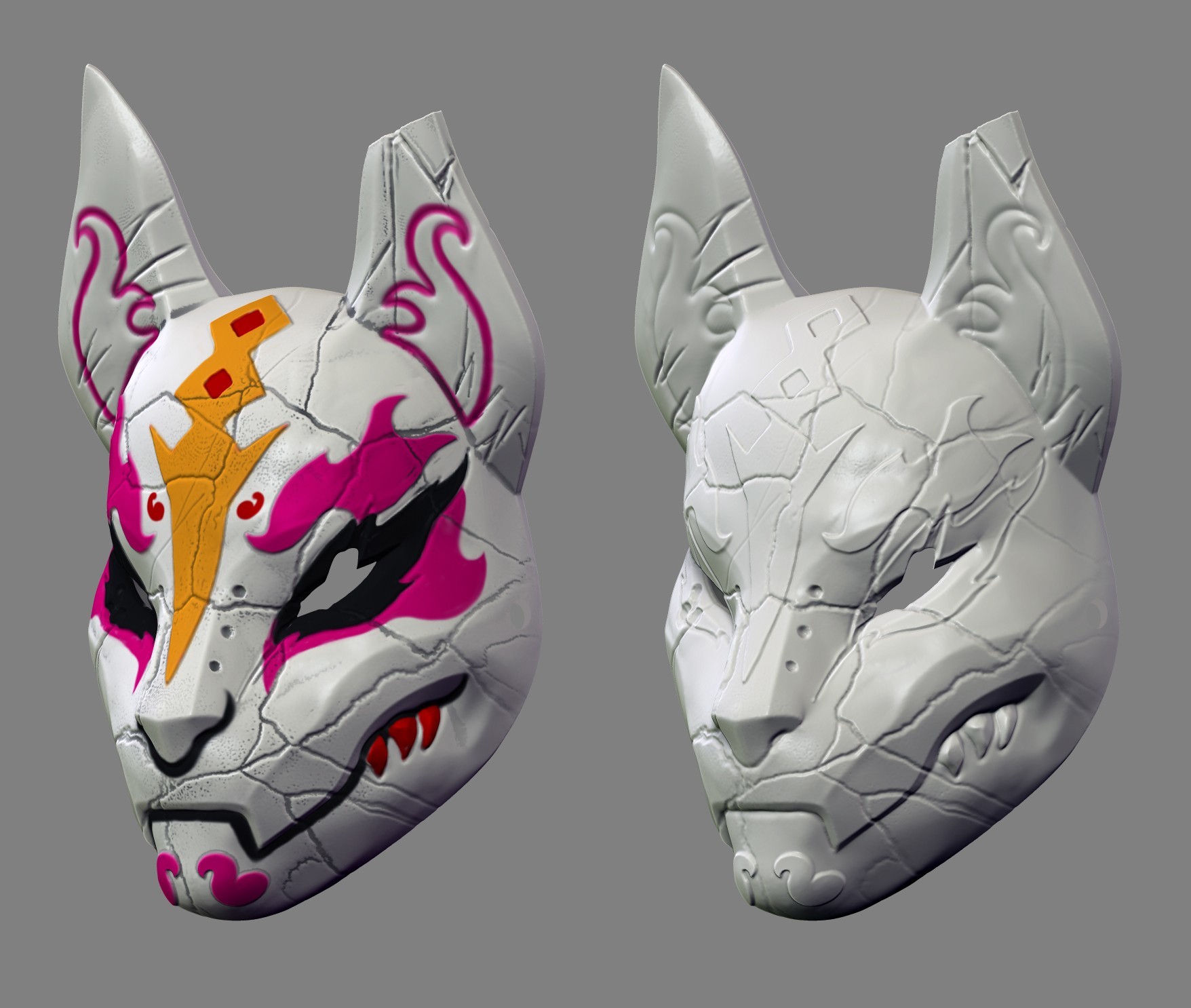 Archivo 3D Drift Mask Fortnite Special 3D Print Model Cosplay STL File ...