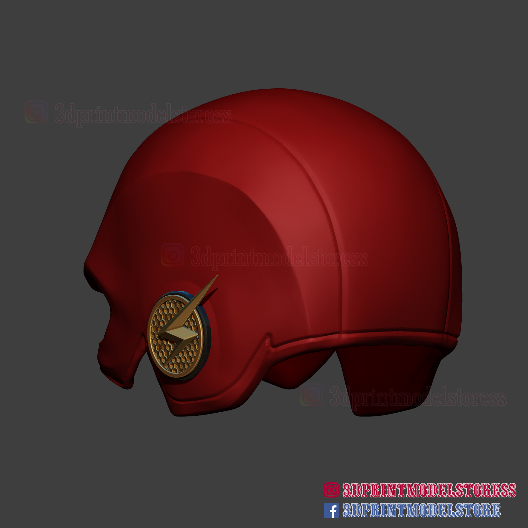 🪖 The Flash Helmet Season 5 - DC Comic Cosplay・ 3D File for ・Cults