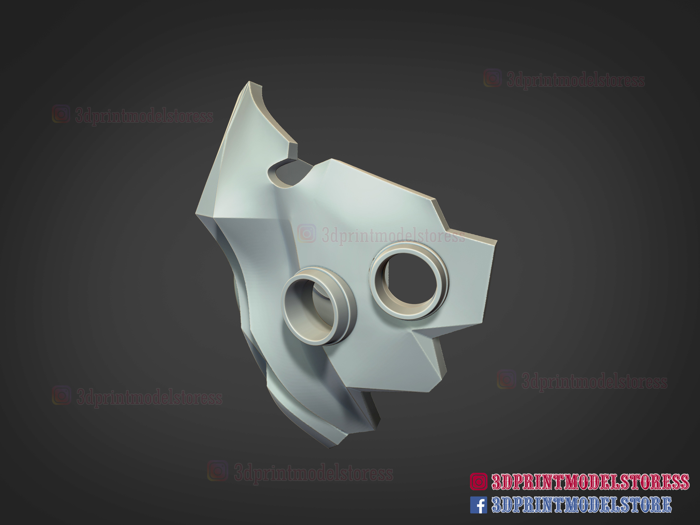 STL 文件 Tokyo Ghoul Tatara Red Mask - Anime Cosplay Halloween 🗼 ・可下载 3D ...