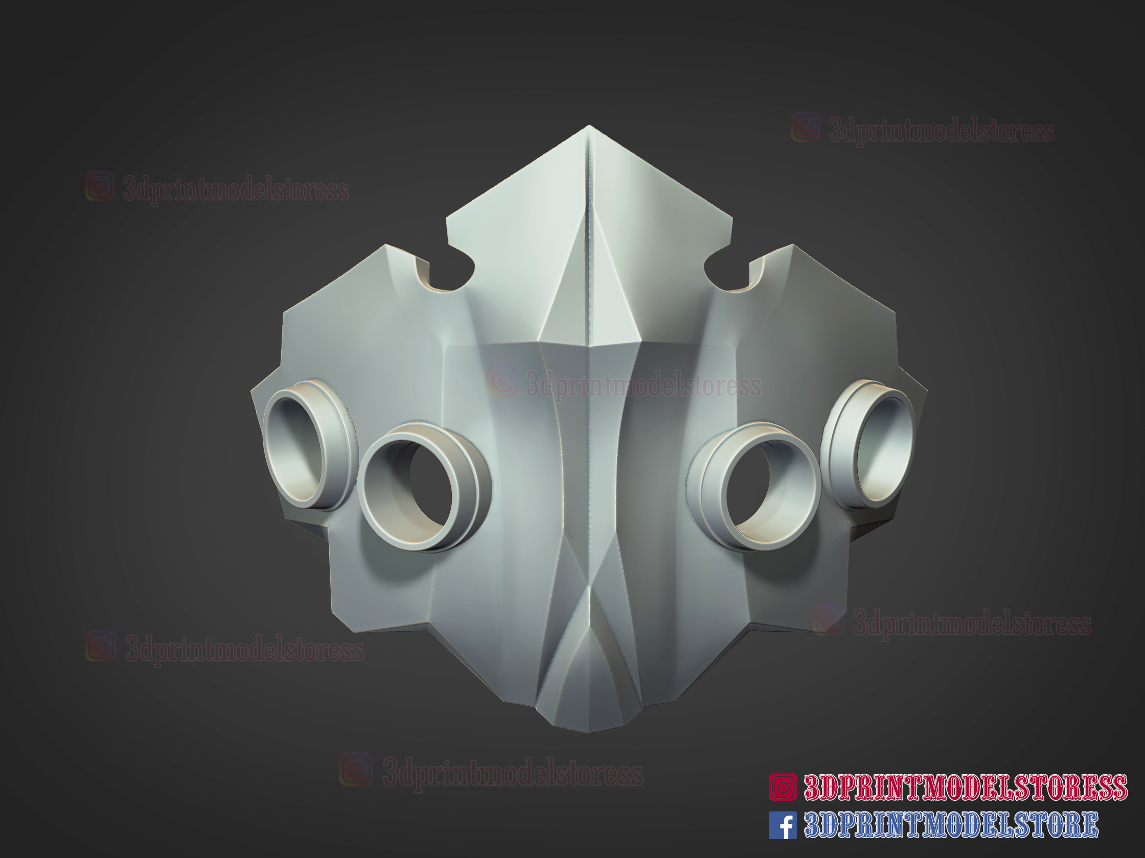 STL 文件 Tokyo Ghoul Tatara Red Mask - Anime Cosplay Halloween 🗼 ・可下载 3D ...