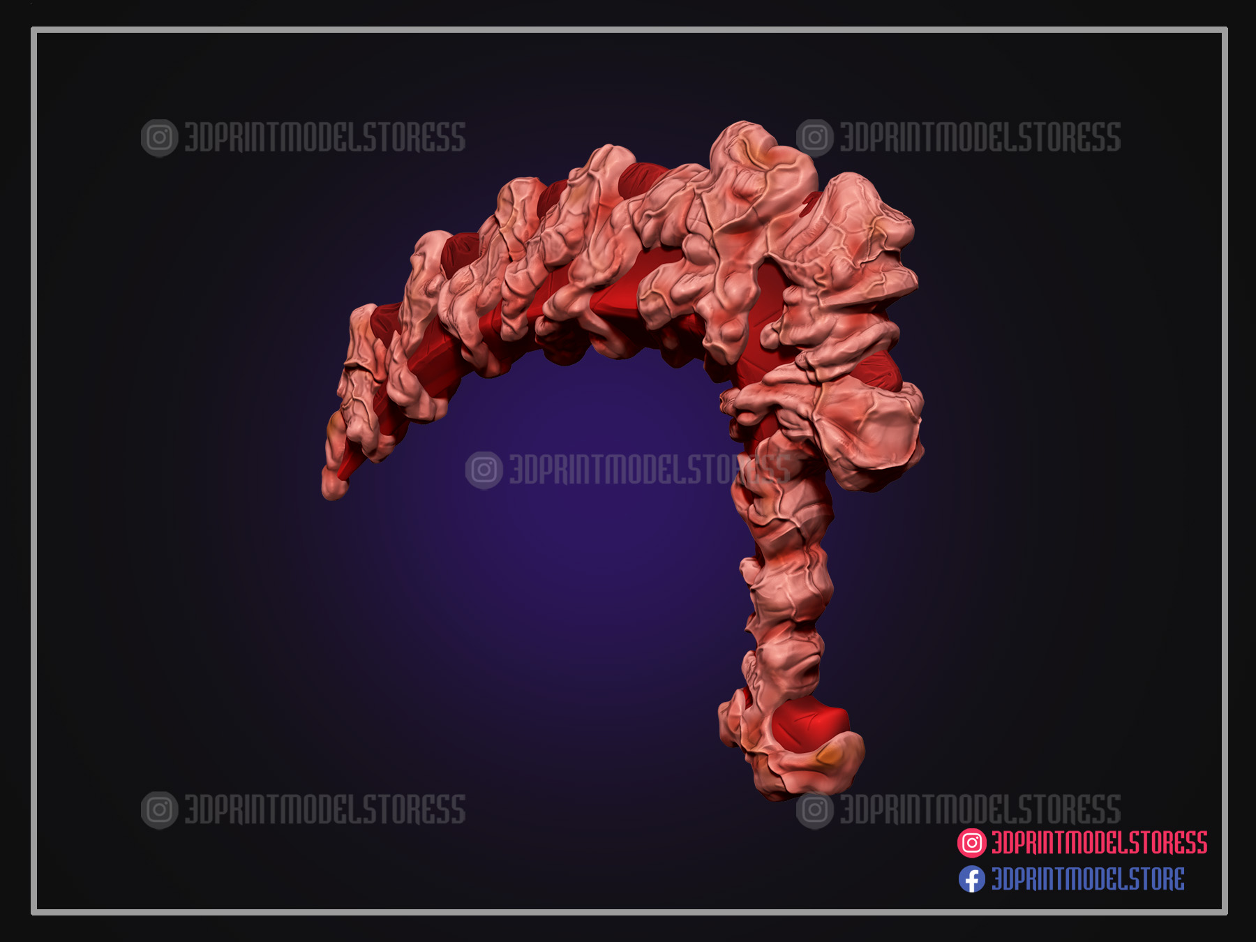 3D file Demon Slayer Kimetsu no Yaiba Gyutaro Weapon 🔫 ・3D printable ...