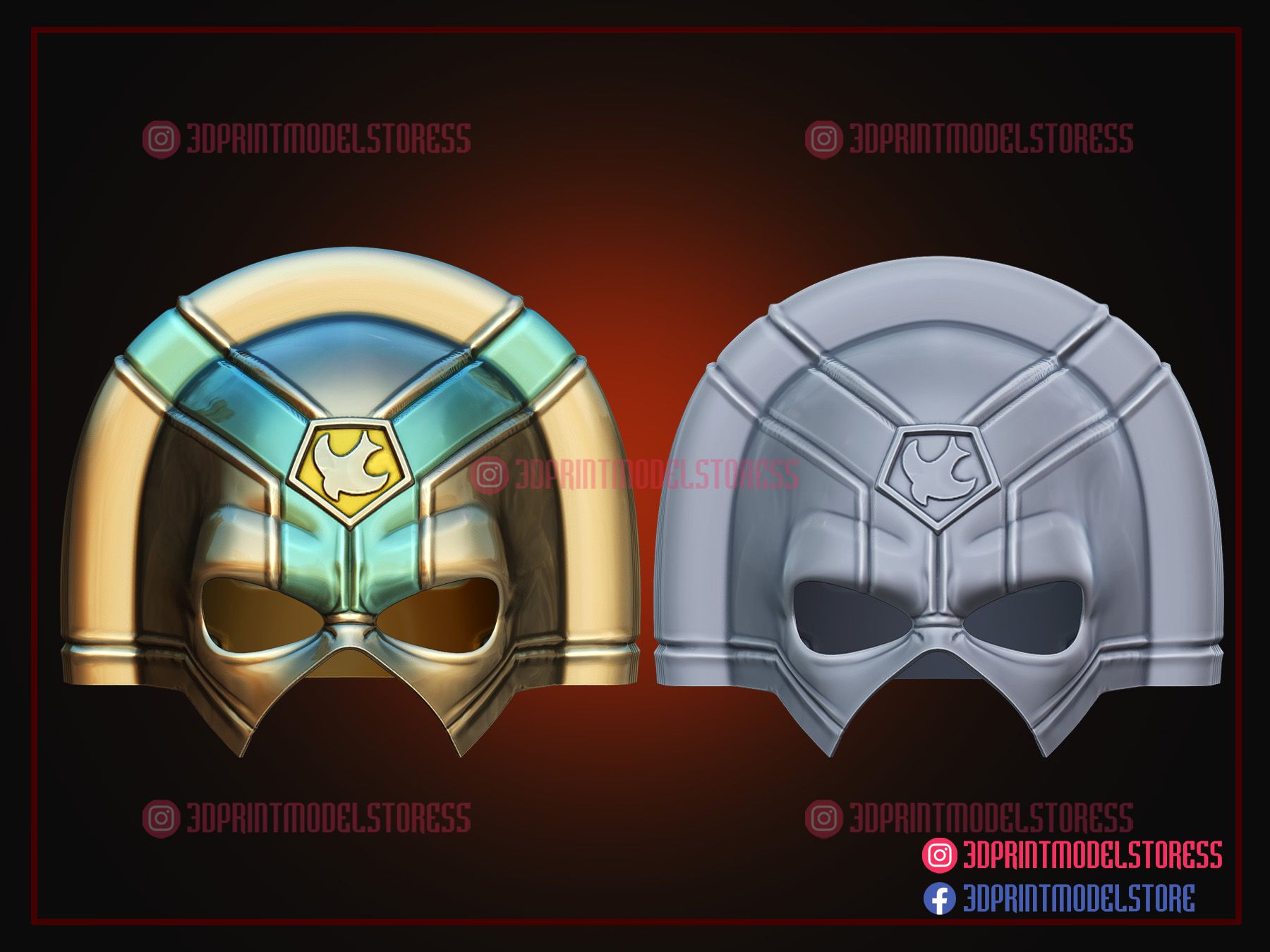 🪖 Peacemaker Helmet - TV Series - John Cena - The Suicide Squad Cosplay ...