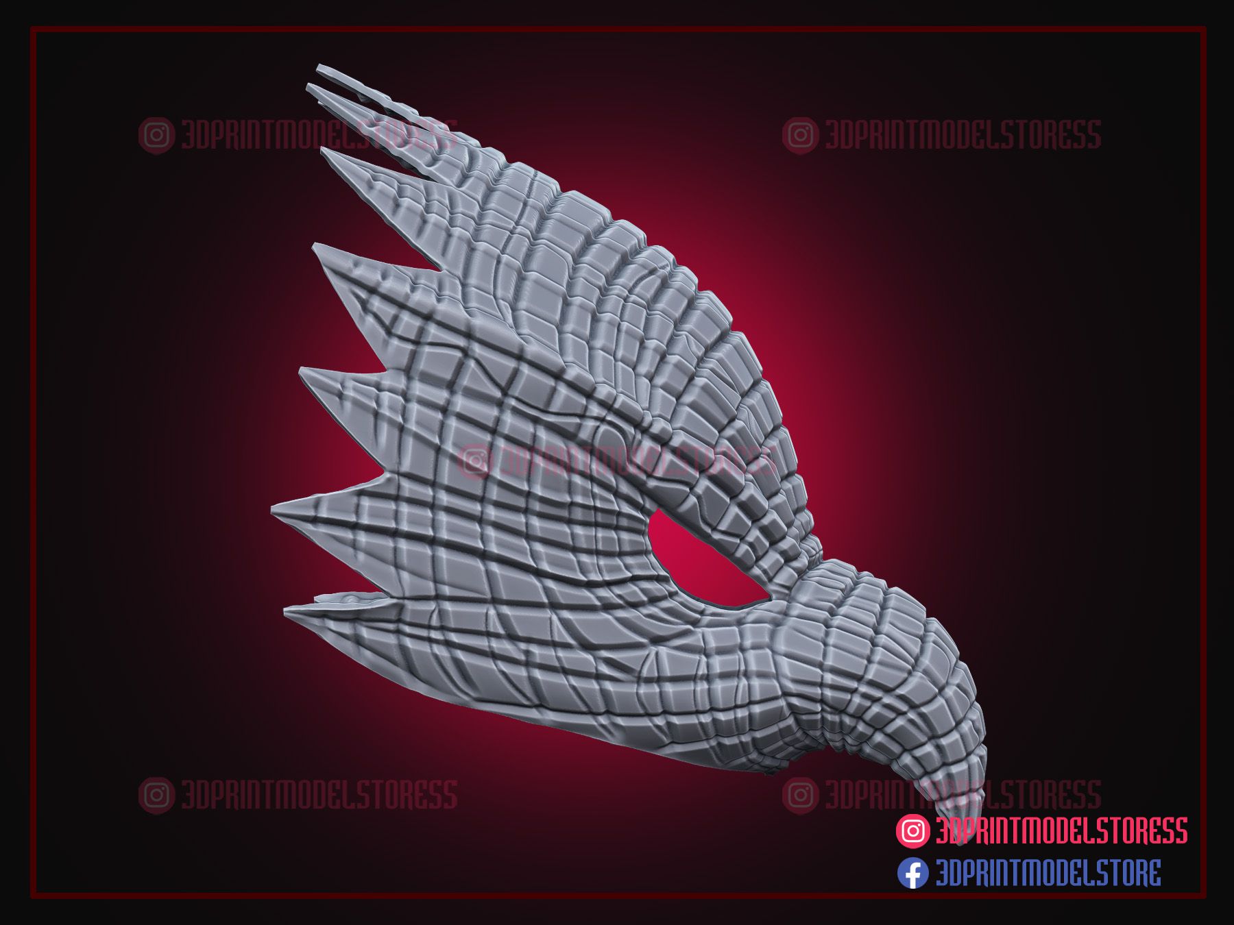 3D file Squid Game Mask - Eagle Vip Mask for Cosplay 🦑 ・3D printer ...