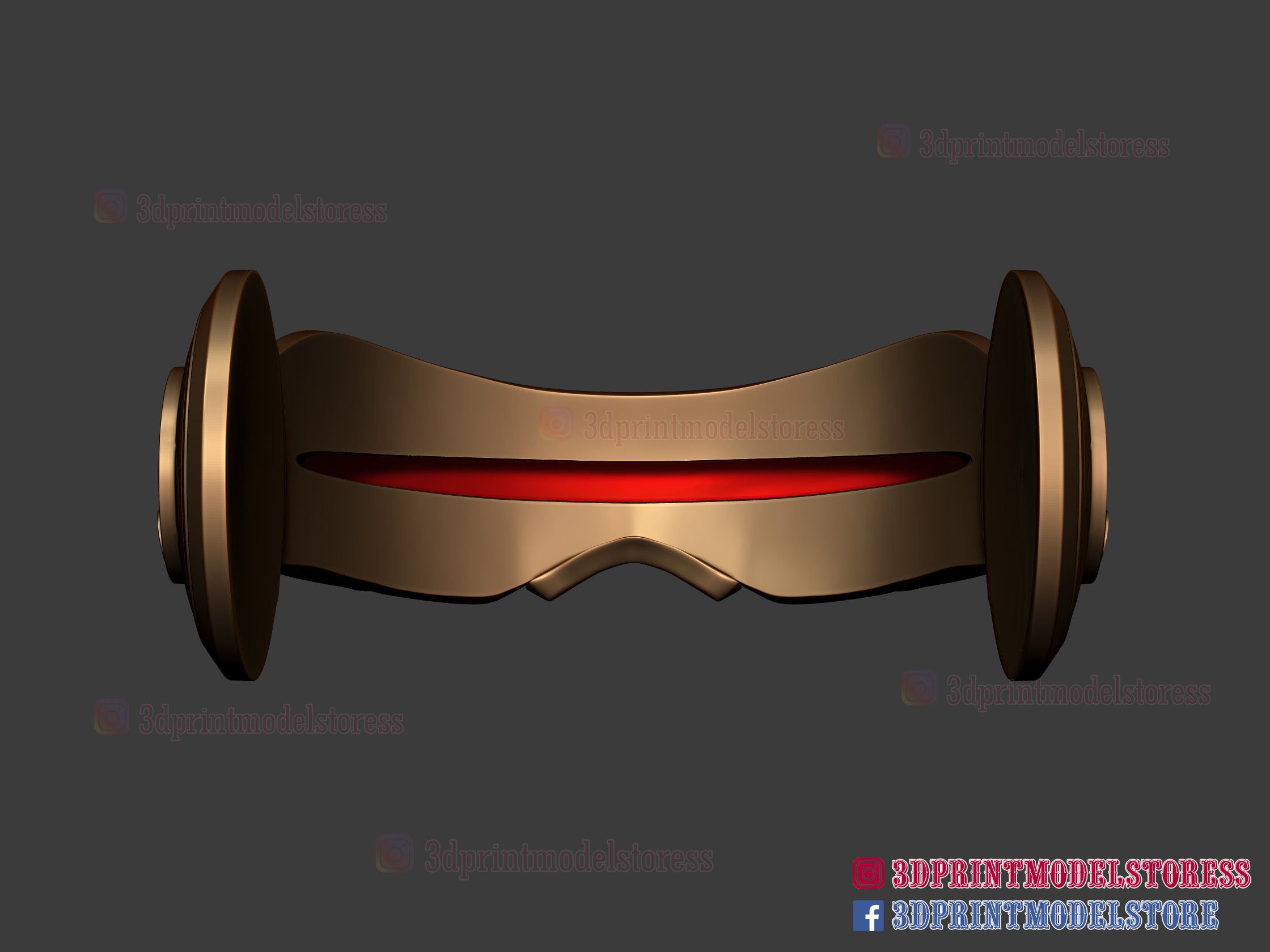 🎃 Cyclops X-Men Mask - Marvel Cosplay X-MEN 97 Visor・ 3D File for 3D ...