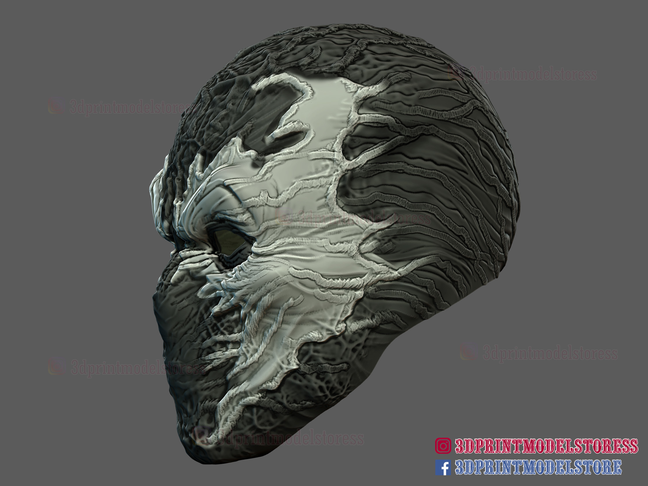🪖 Spawn Helmet - Spawn Movie - Halloween Cosplay Mask・ 3D File for ・Cults