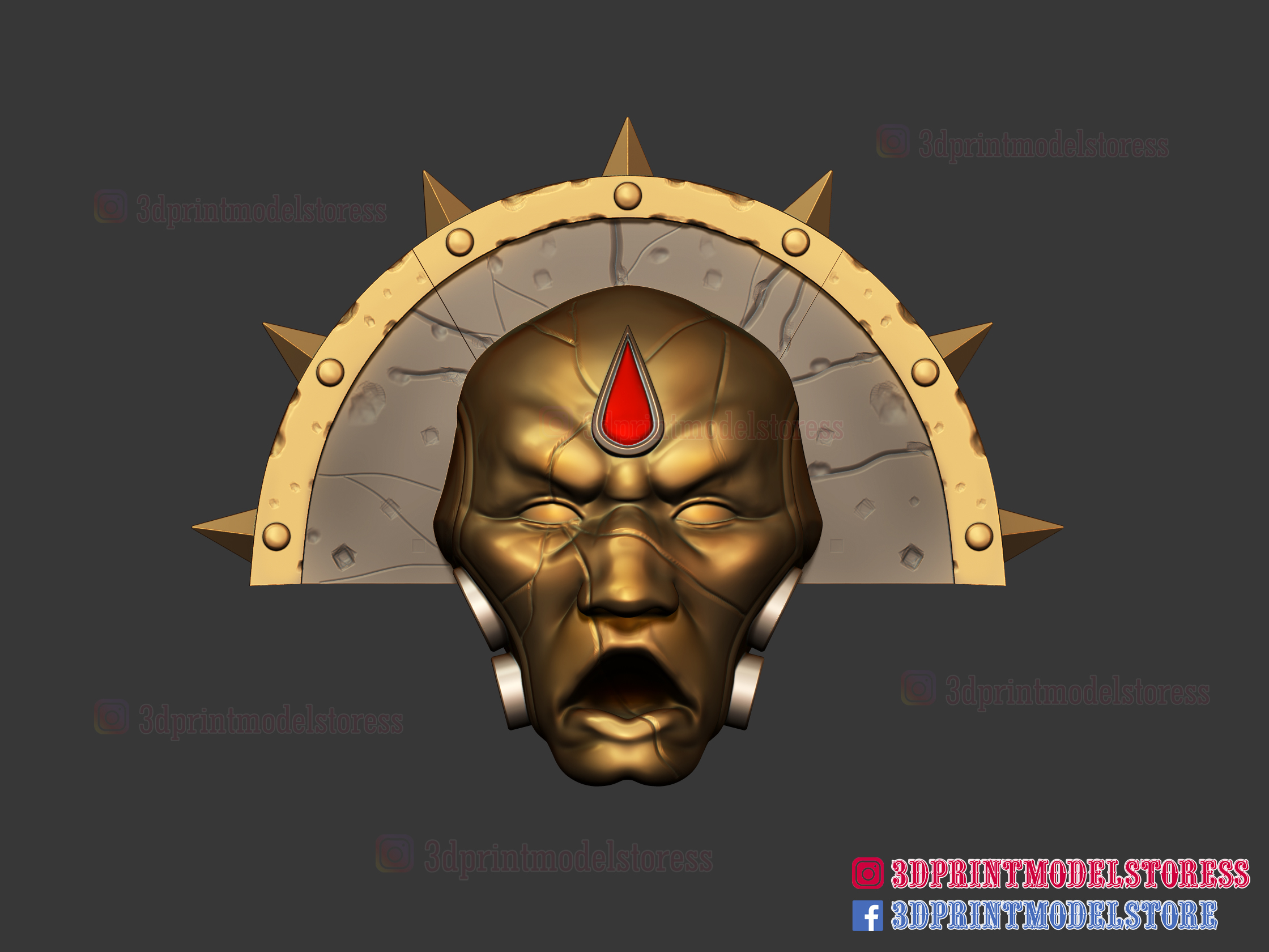 ⚔ Warhammer 40K Mask Cosplay - Halloween Helmet Costume - Comic con ...