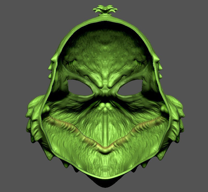 🎄 The Grinch Mask Christmas Costume Halloween Cosplay STL File・ 3D File ...