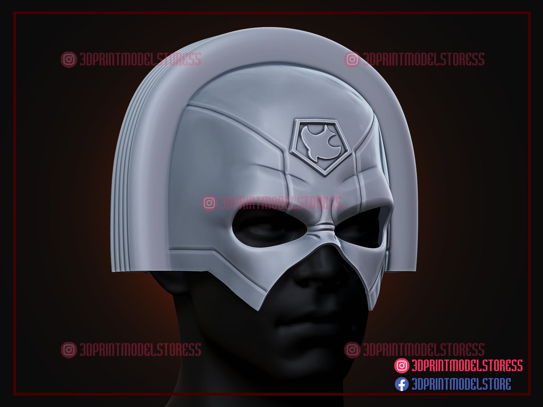 🪖 Peacemaker Helmet - John Cena Movie - The Suicide Squad Cosplay・ 3D ...