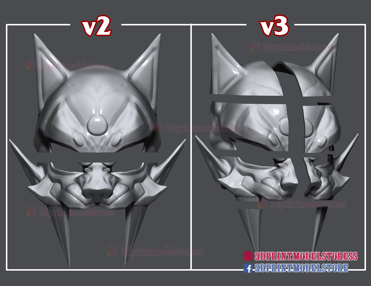 3D file Lynx DC Comics - Red Robin Mask - Halloween Cosplay - Gotham ...