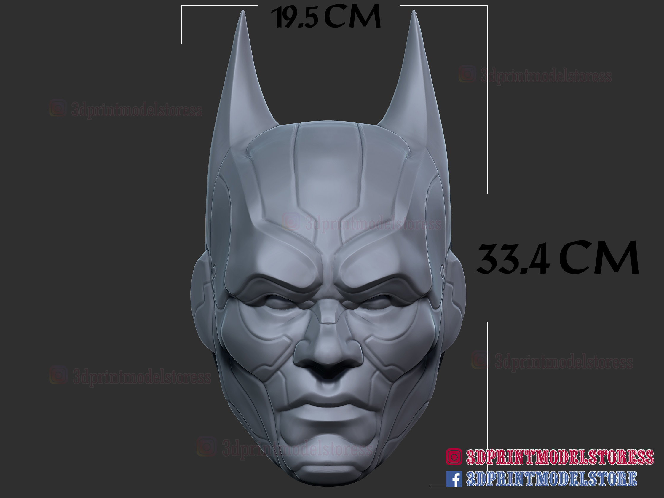 🪖 Batman Beyond Helmet Cosplay - The Batman Cowl - Halloween Mask・ 3D ...