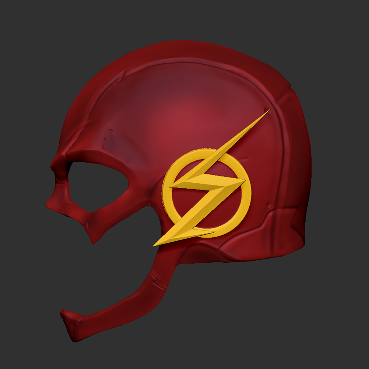 🪖 The Flash Helmet Cosplay Superhero - DC Comics Fandome・ 3D File for ...