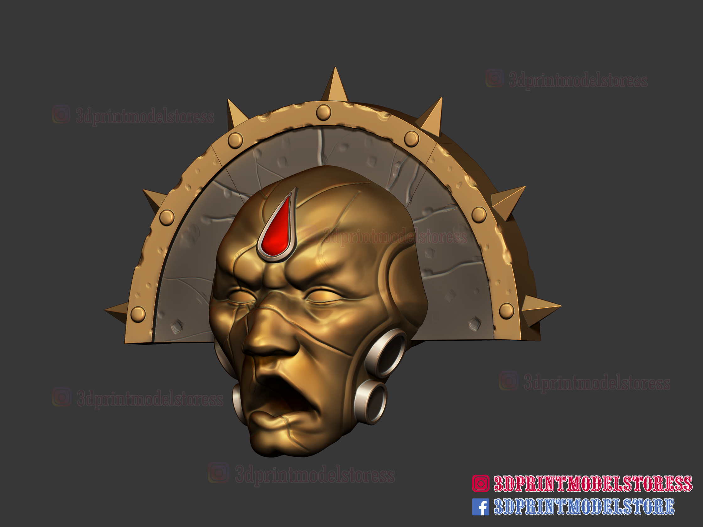 ⚔ Warhammer 40K Mask Cosplay - Halloween Helmet Costume - Comic con ...