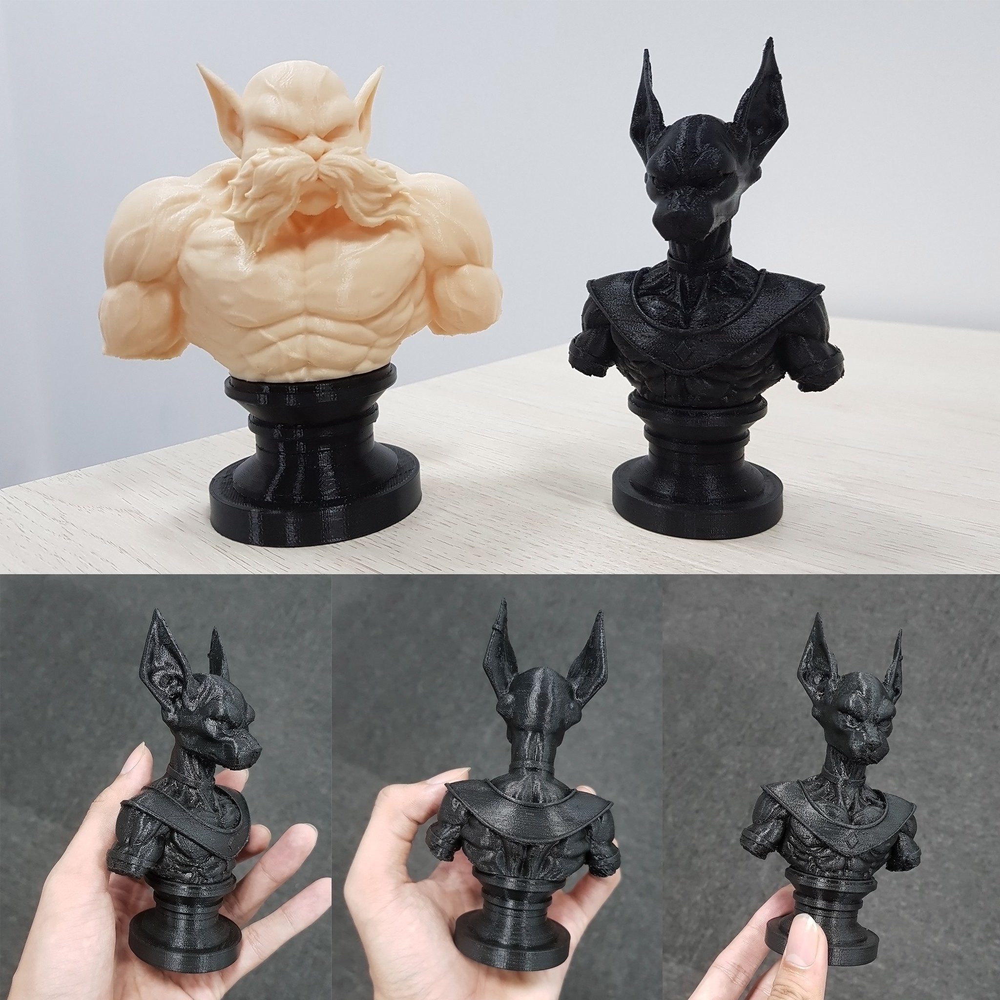 Impresión 3D Beerus STL - Dragon Ball Super for Printing - Beerus 3D ...