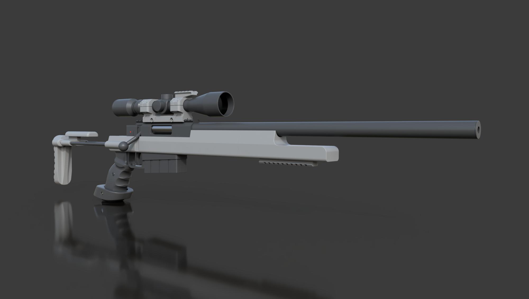 🔫 L96 BODY KIT | MOD. 2・ STL File for 3D printing・Cults