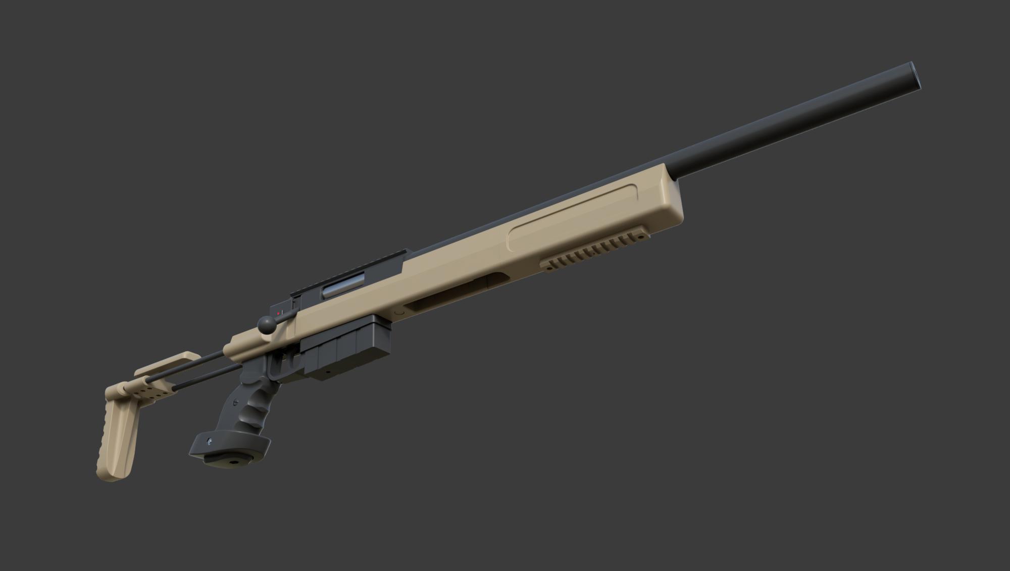 🔫 L96 BODY KIT | MOD. 2・ STL File for 3D printing・Cults