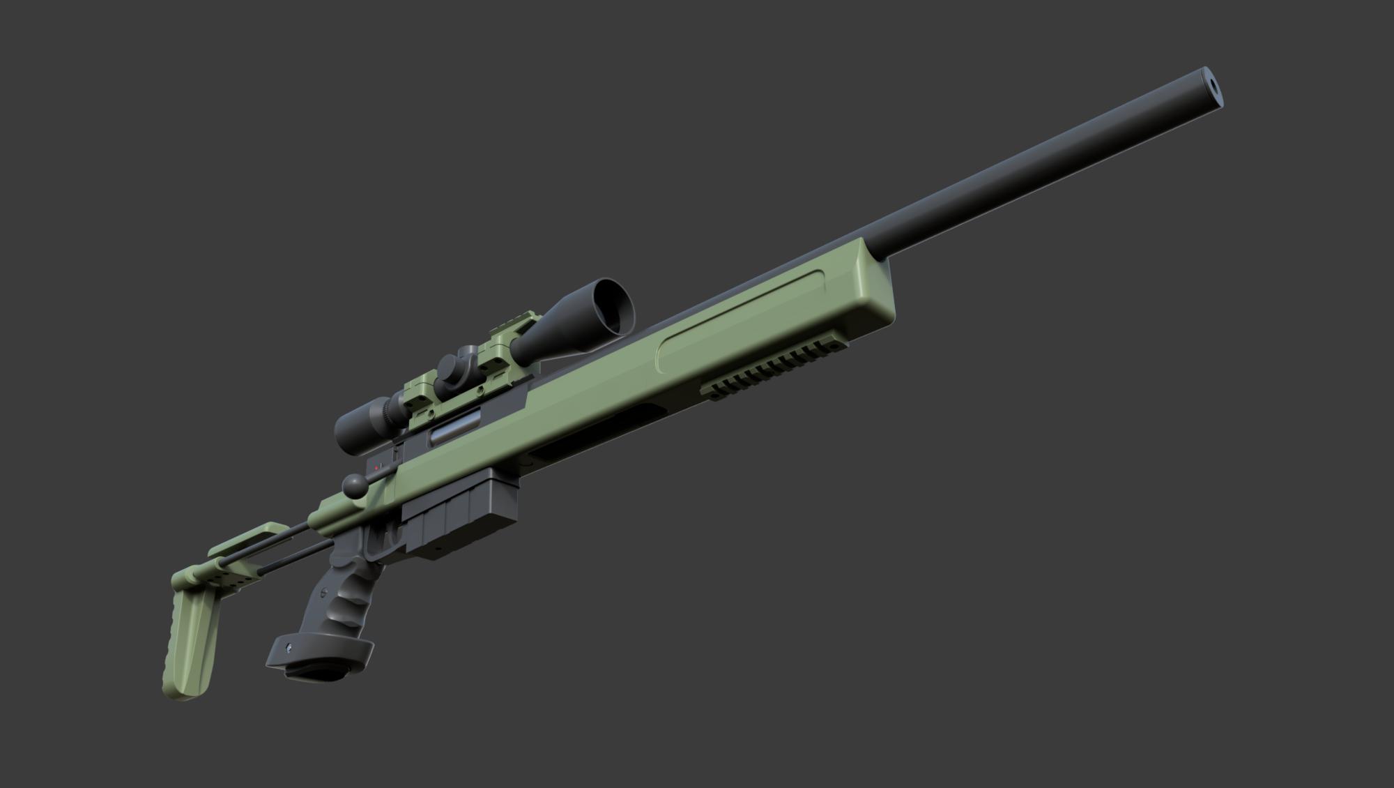 🔫 L96 BODY KIT | MOD. 2・ STL File for 3D printing・Cults