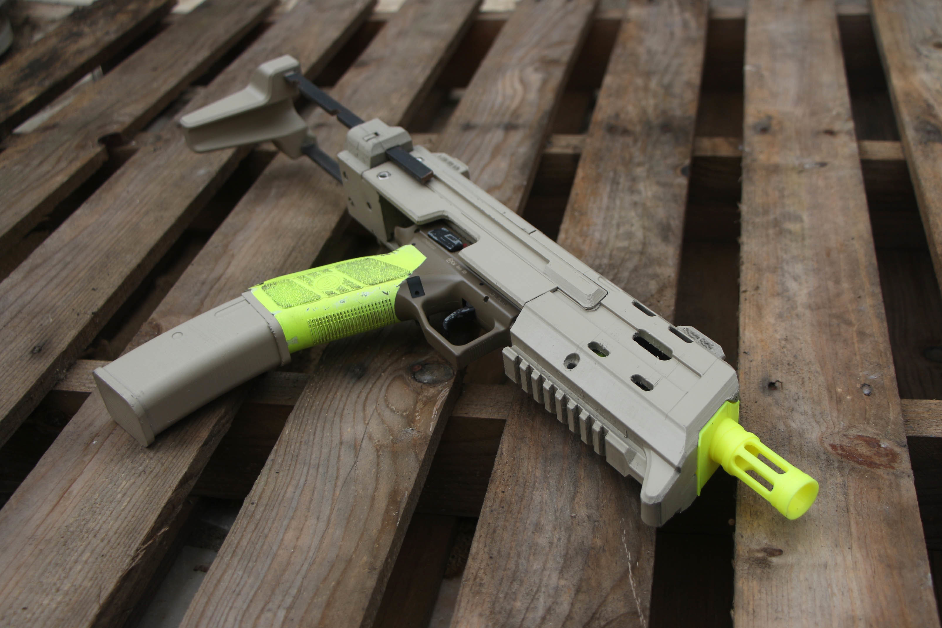 STL file ASG CZ P09 SMG KIT | MP7 STYLE 🔫 ・3D printable model to ...