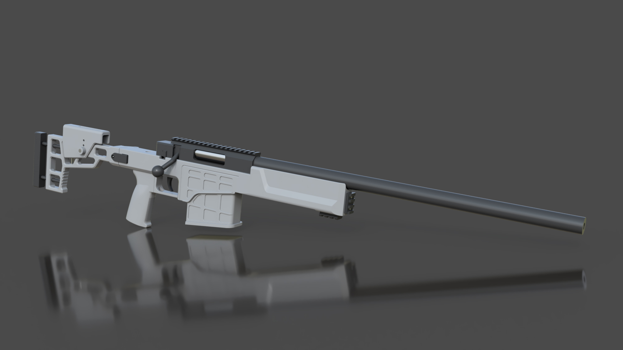 STL file L96 BODY KIT | MOD. 4 🔫 ・3D print object to download・Cults