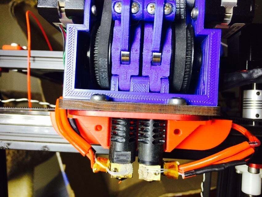 🔧 Barrel cooling duct for MendelMax 2 & JD Duallie Belt Driven Extruder ...